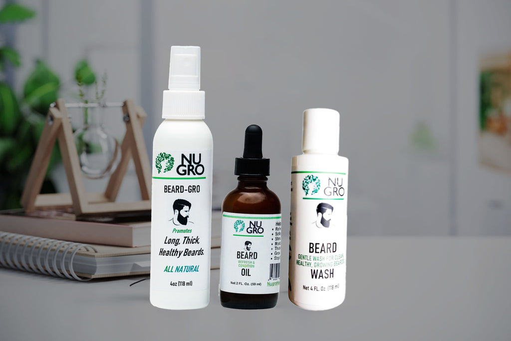 Ultimate Beard Gro System: The Essential Trio for Elite Beard Care ...