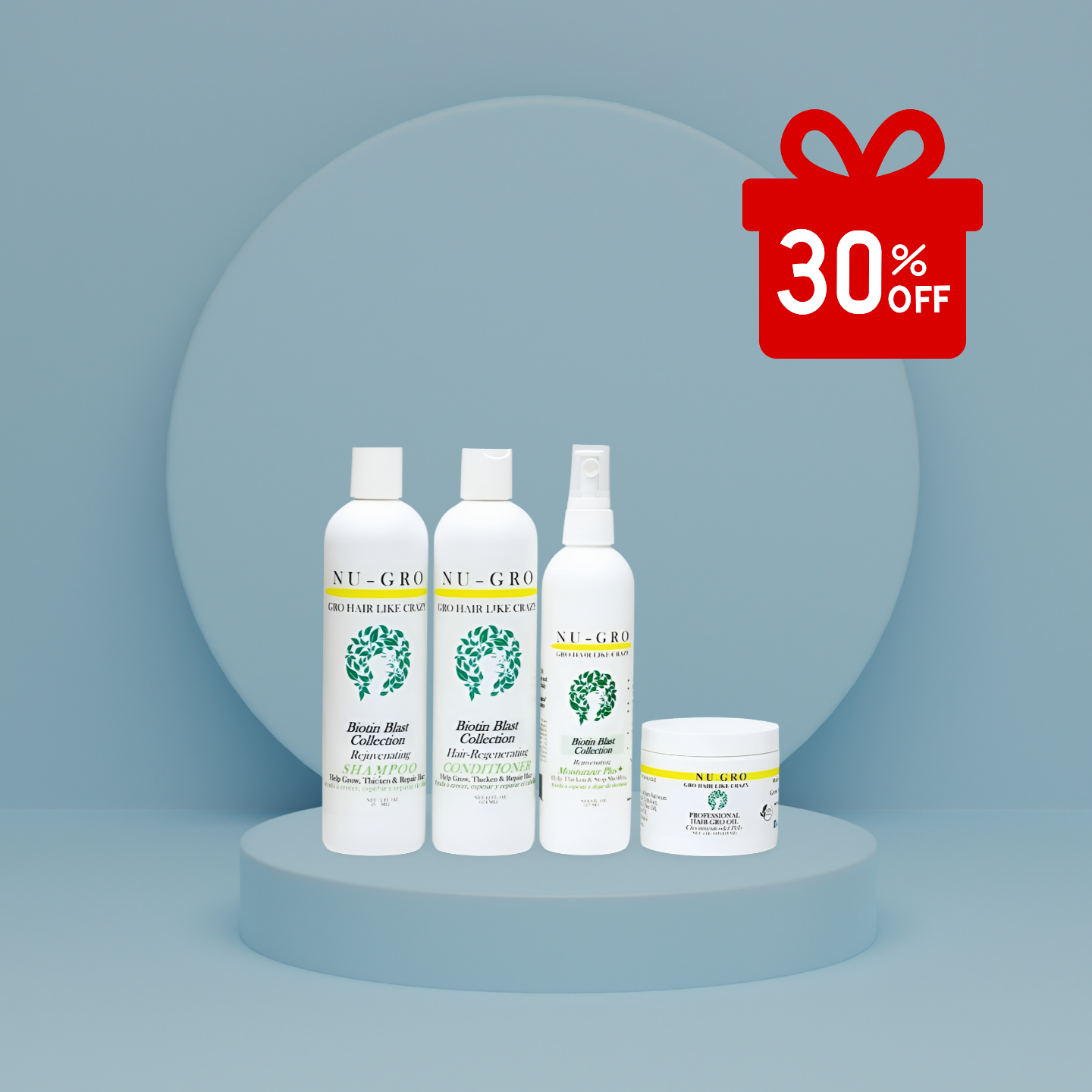 GOOD! Mega Hair-GRO System for Fast Hair Growth (#1 Seller) – NUGRO Hair